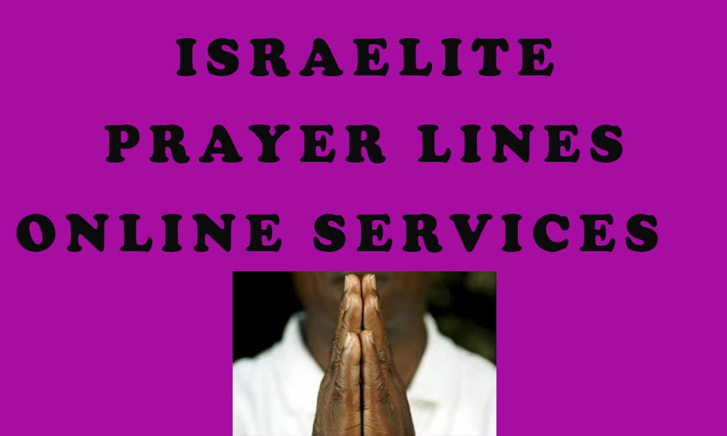 Prayer Lines for Israelites - blackjews.org